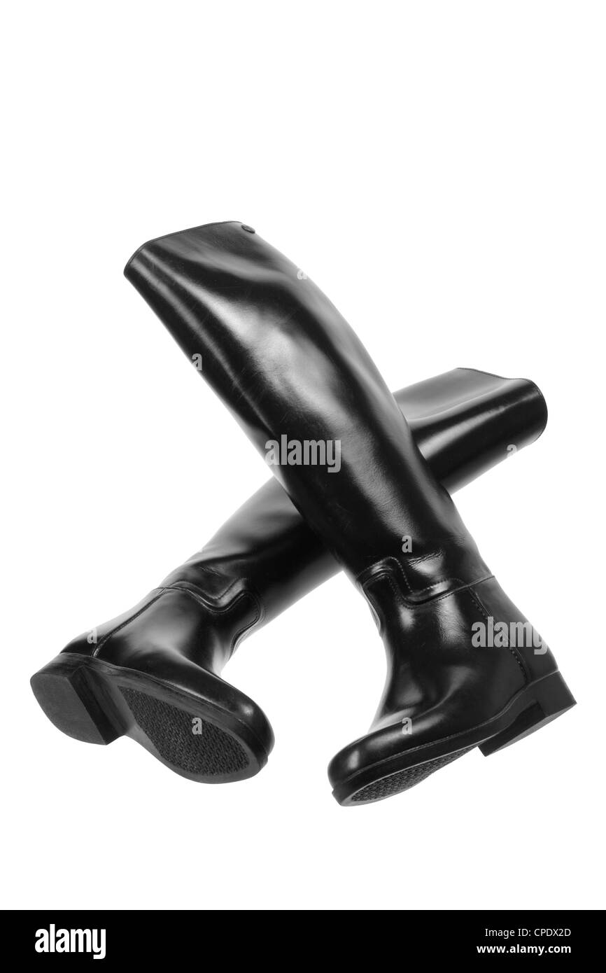 Porter des bottes en caoutchouc Banque de photographies et d’images à ...