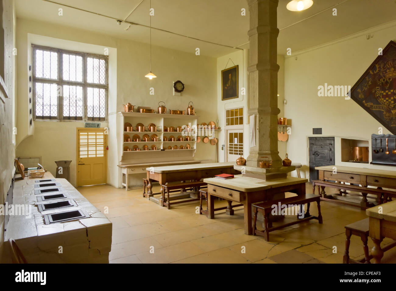 Hardwick Hall Interior Banque d'image et photos - Alamy