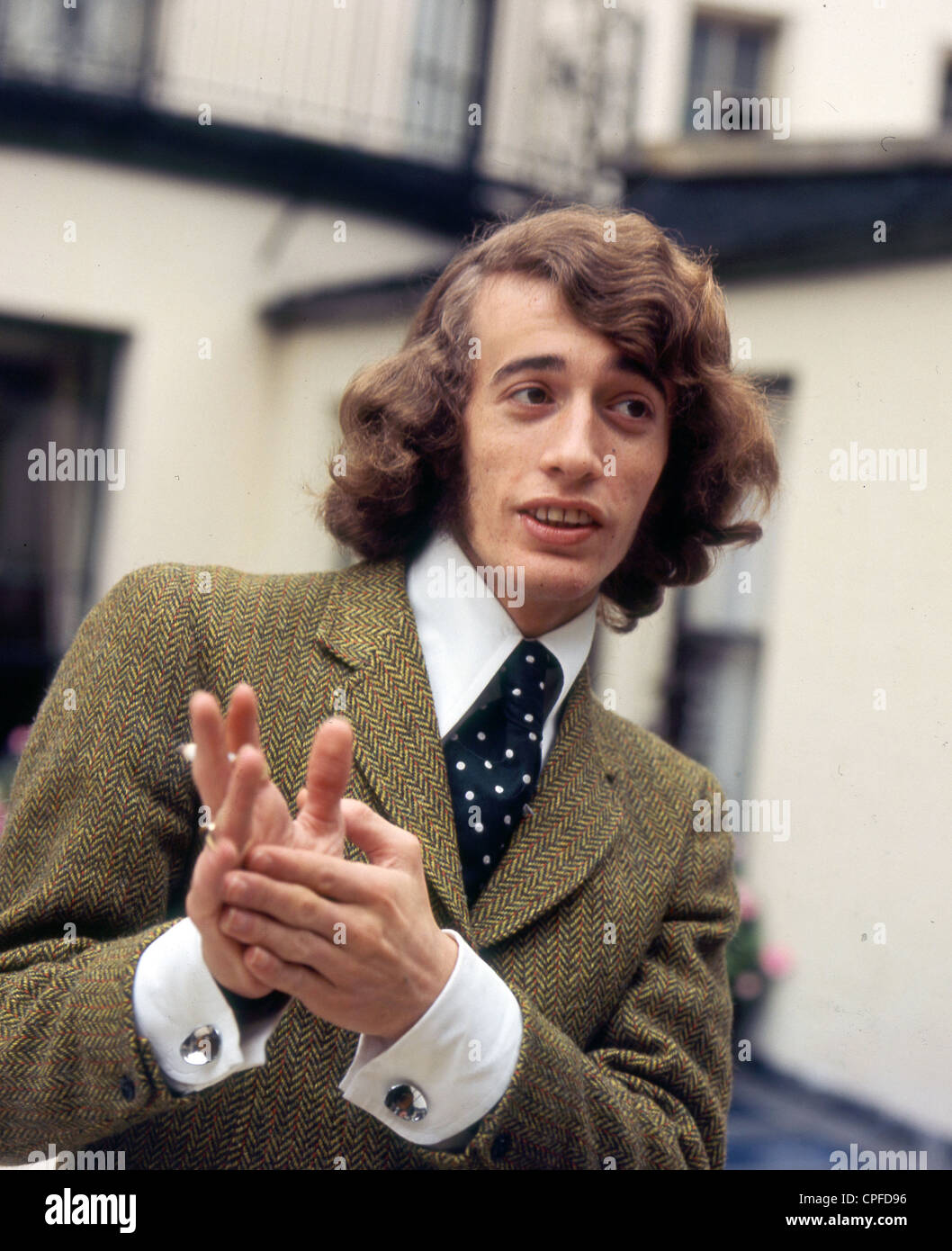 BEE GEES - Robin Gibb en mai 1968. Photo Tony Gale Photo Stock - Alamy
