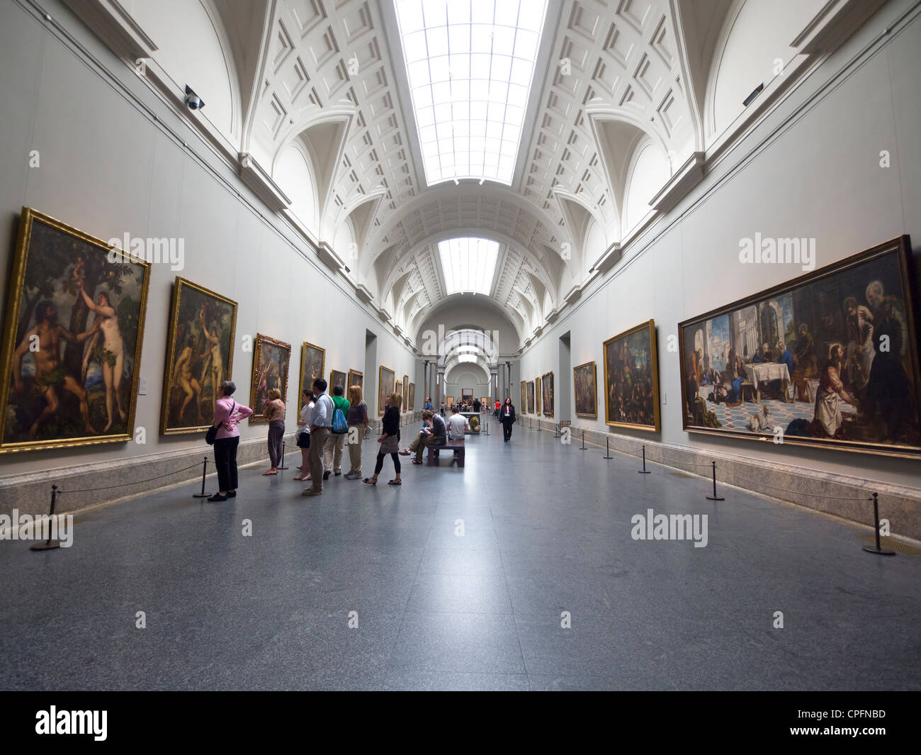 Prado museum interior Banque de photographies et d’images à haute ...