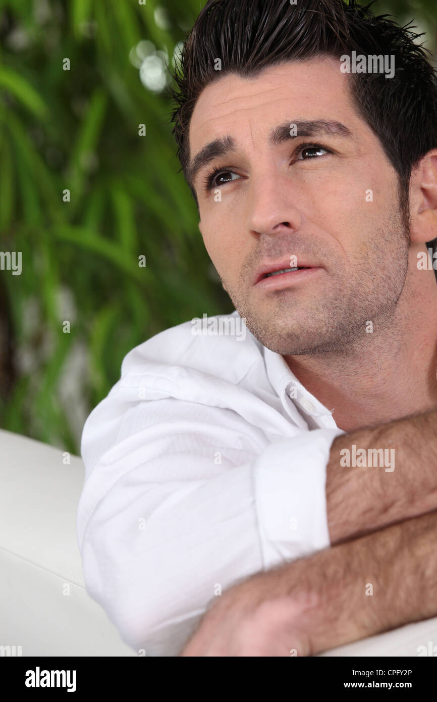 Homme avec nez crochu Banque de photographies et d’images à haute ...