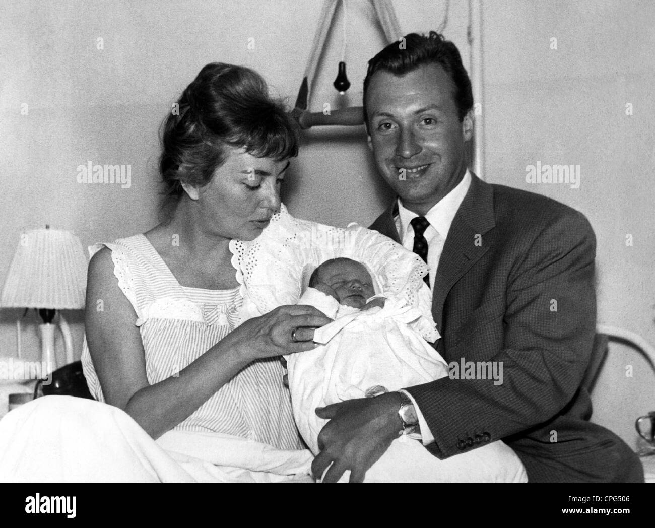 Peter alexander and his wife hilde Banque de photographies et d’images ...