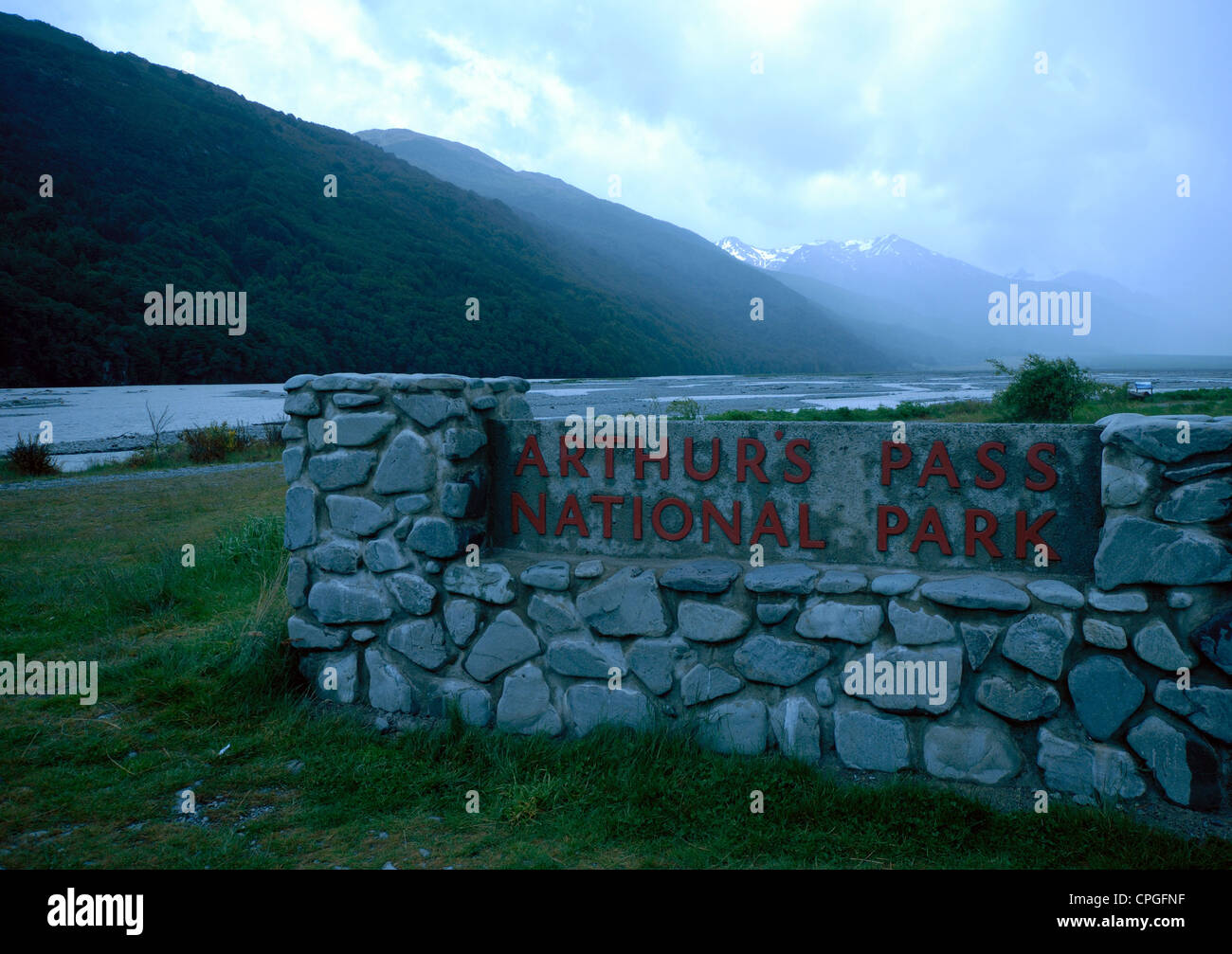 Parc national de arthurs pass Banque de photographies et d’images à ...