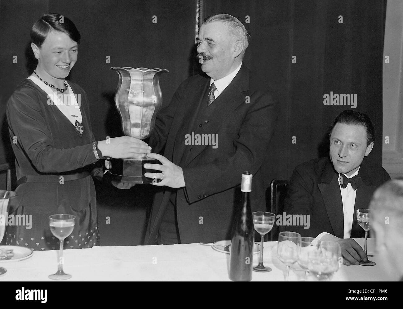 Liesel Bach, Major von Keller et Gerhard Fieseler, 1931 Photo Stock - Alamy