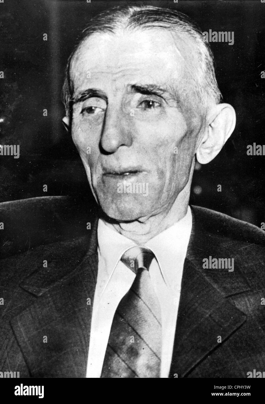 Nikola tesla electrical engineer Banque d'images noir et blanc - Alamy