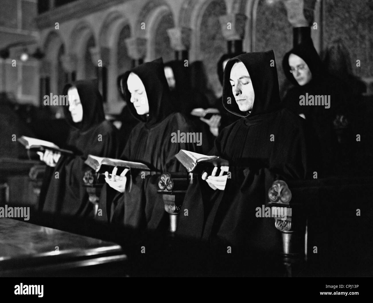 Benedictine monks Banque de photographies et d’images à haute ...