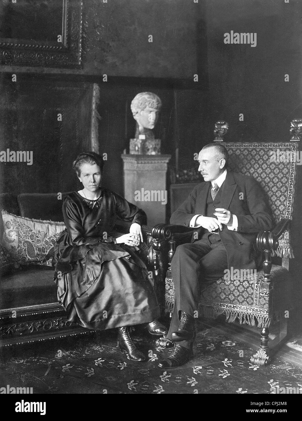 Karl Helfferich et son épouse Annette Helfferich, 1927 Photo Stock - Alamy