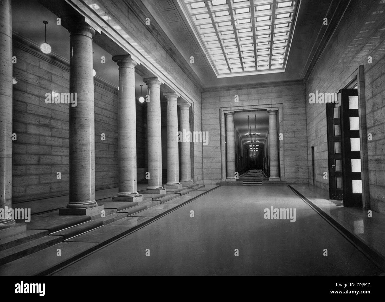 Interior view reich chancellery Banque de photographies et d’images à ...