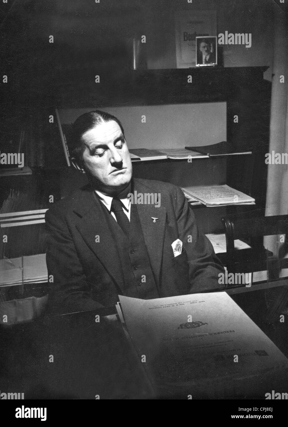 Ernst hanfstaengl Banque d'images noir et blanc - Alamy