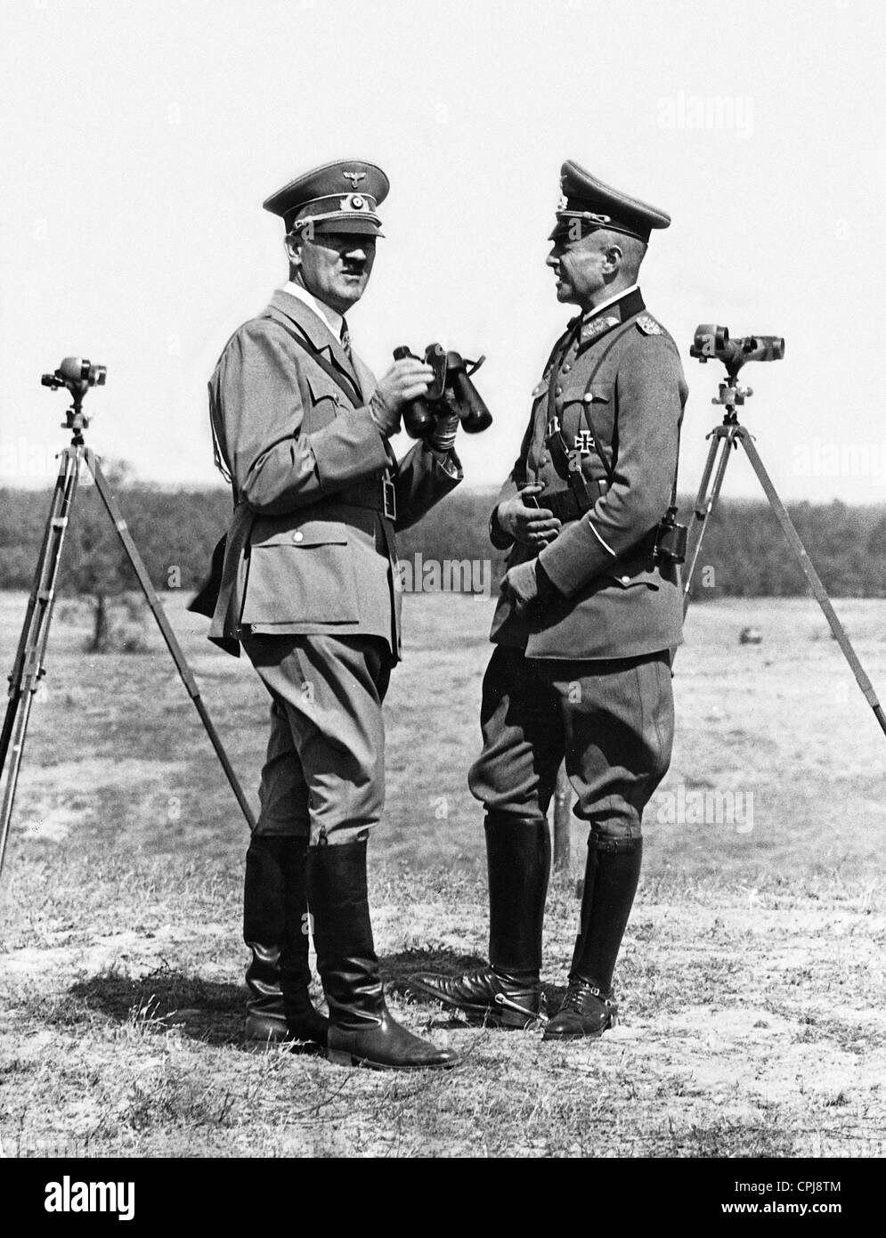 Adolf Hitler avec Walther von Brauchitsch, 1938 Photo Stock - Alamy