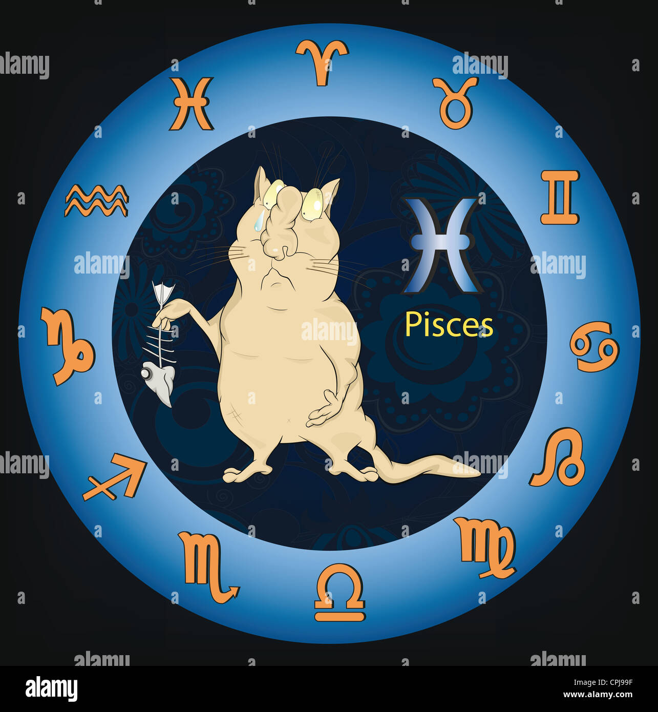 Zodiaque poisson Banque de photographies et d’images à haute résolution ...