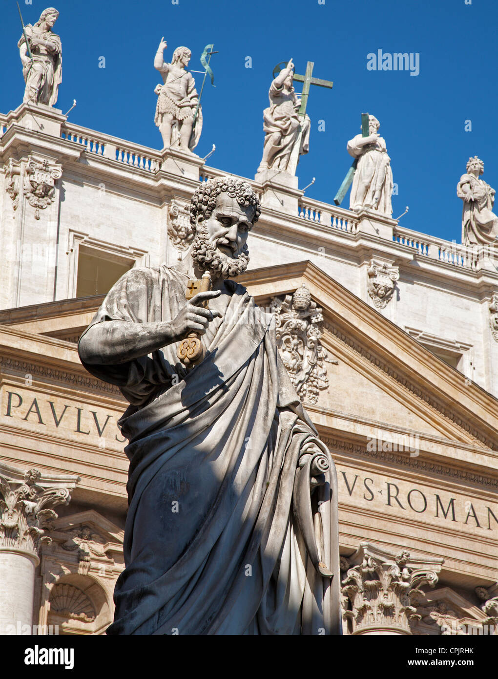 Statue Of St Peter Banque d'image et photos - Alamy