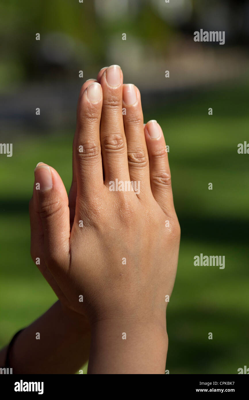 Mains en prière Banque de photographies et d’images à haute résolution ...