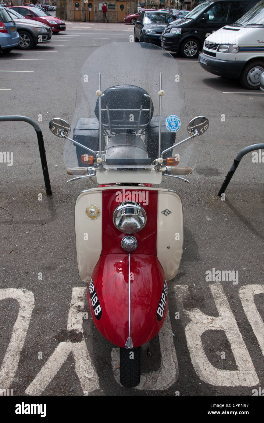 1964 BSA Sunbeam 250cc scooter double Photo Stock - Alamy