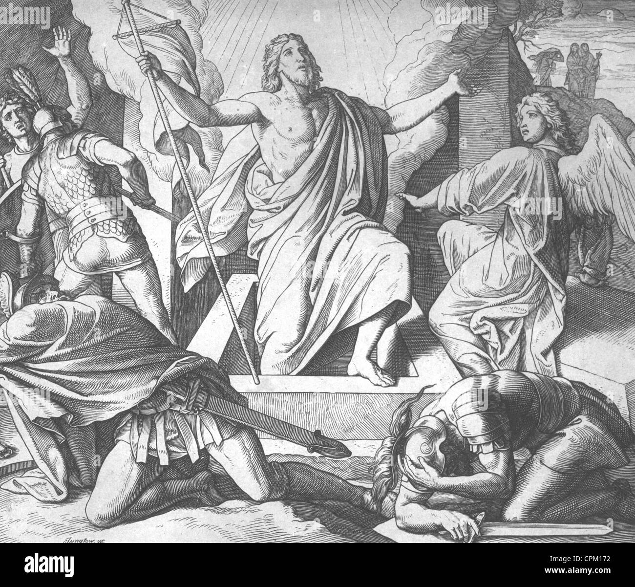 La résurrection du Christ Photo Stock - Alamy