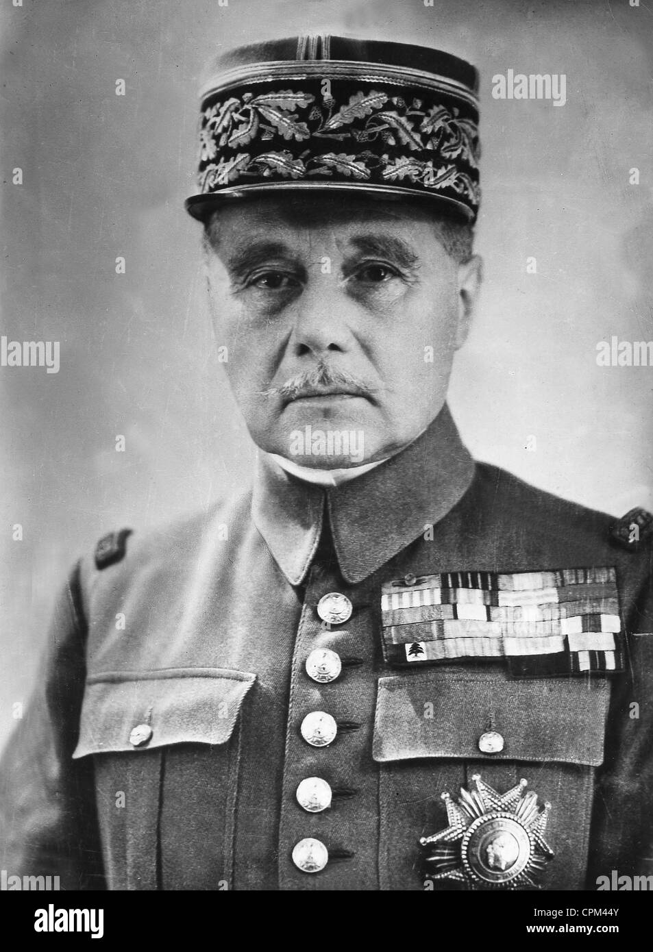 Le général Maurice Gamelin, 1935 Photo Stock - Alamy