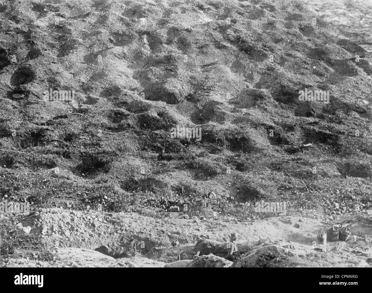 Champ de bataille de Verdun, 1916 Photo Stock - Alamy
