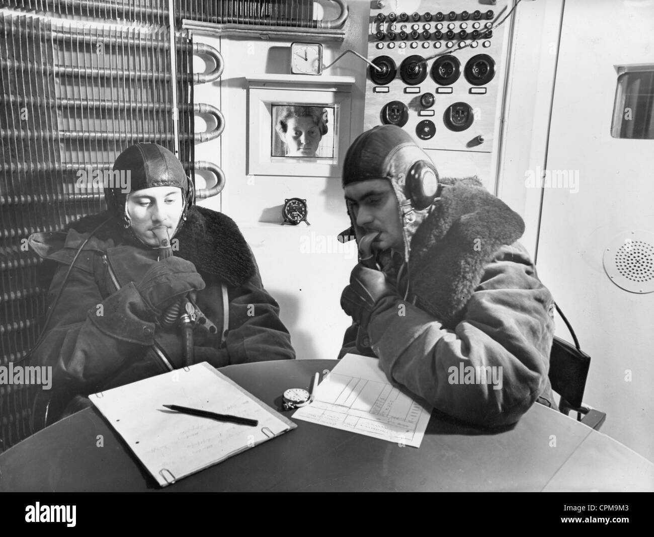 Formation de la luftwaffe Banque d'images noir et blanc - Alamy
