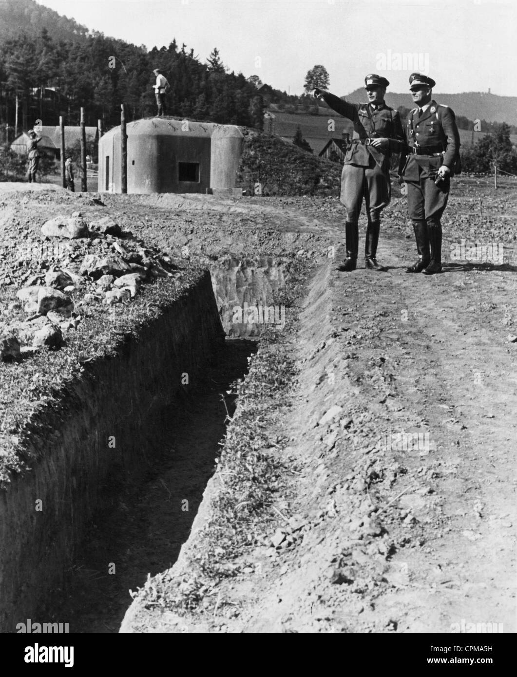 Siegfried line bunker Banque de photographies et d’images à haute ...