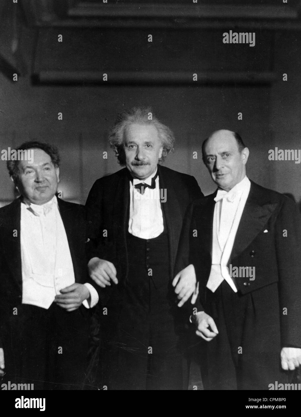 Leopold Godowsky, Albert Einstein et d'Arnold Schoenberg, 1934 Photo ...