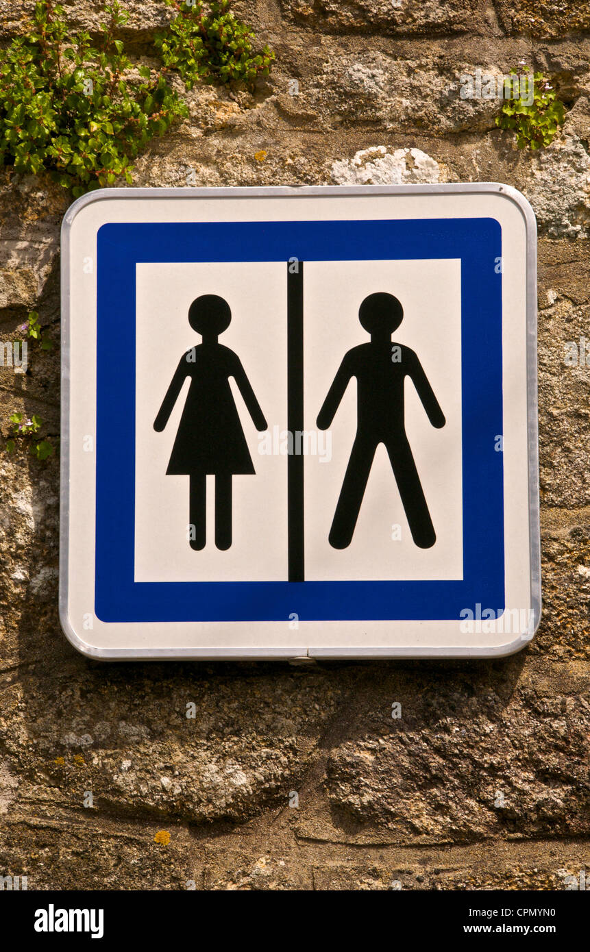 Pictogramme de toilettes pour hommes Banque de photographies et d ...
