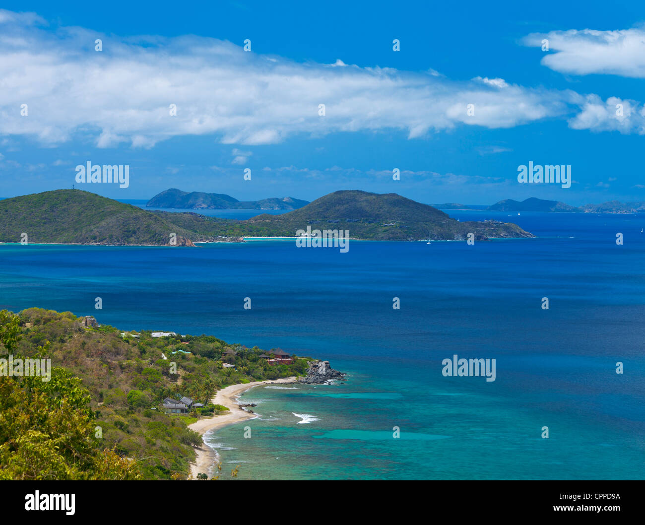Virgin Gorda, îles Vierges britanniques, les Caraïbes voir de Tortola à ...
