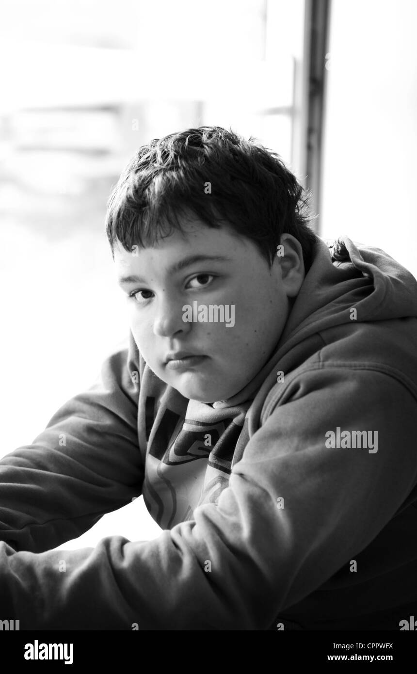 Personnes autistes Banque d'images noir et blanc - Alamy