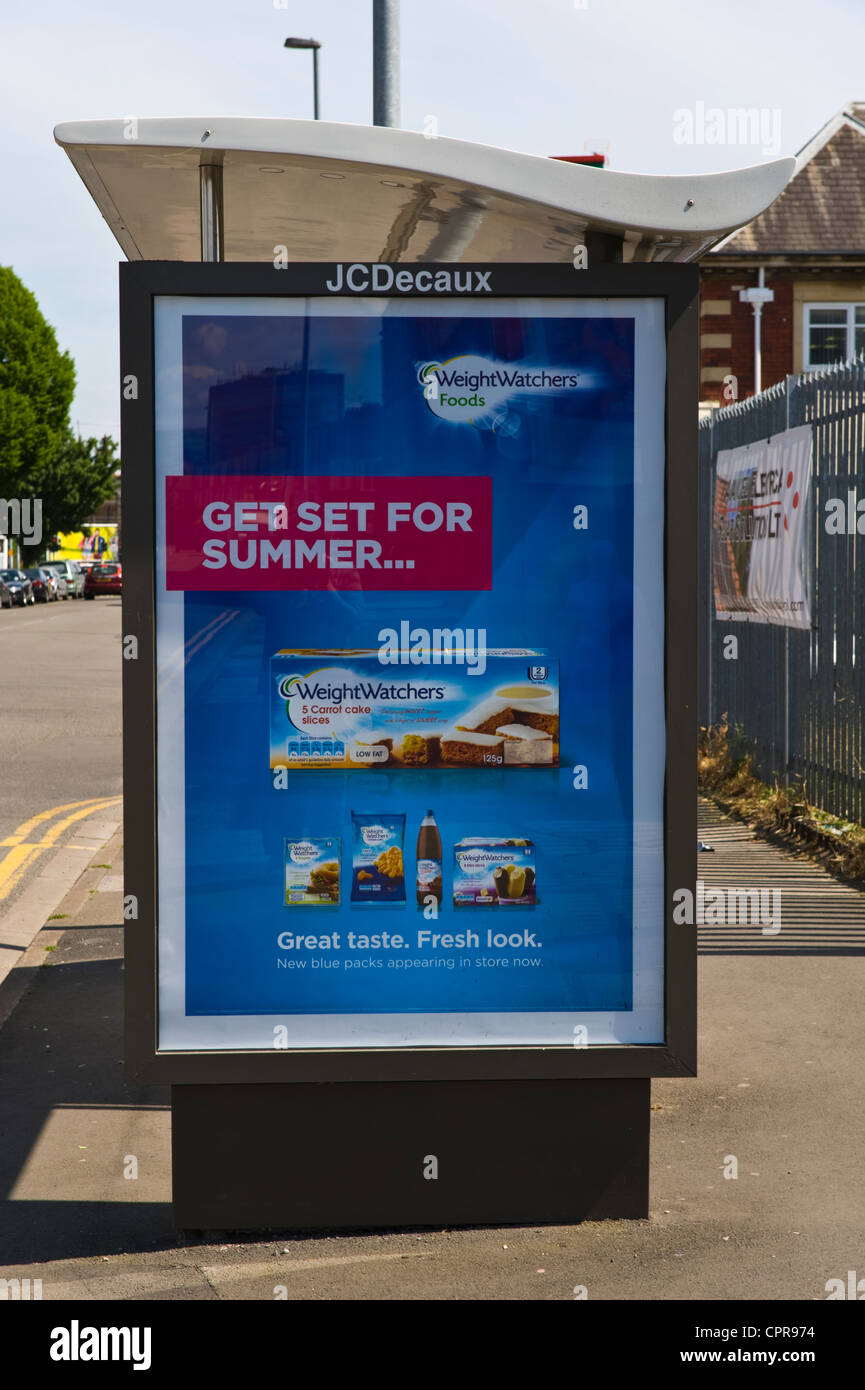 JCDecaux panneau publicitaire pour des observateurs de poids Aliments ...