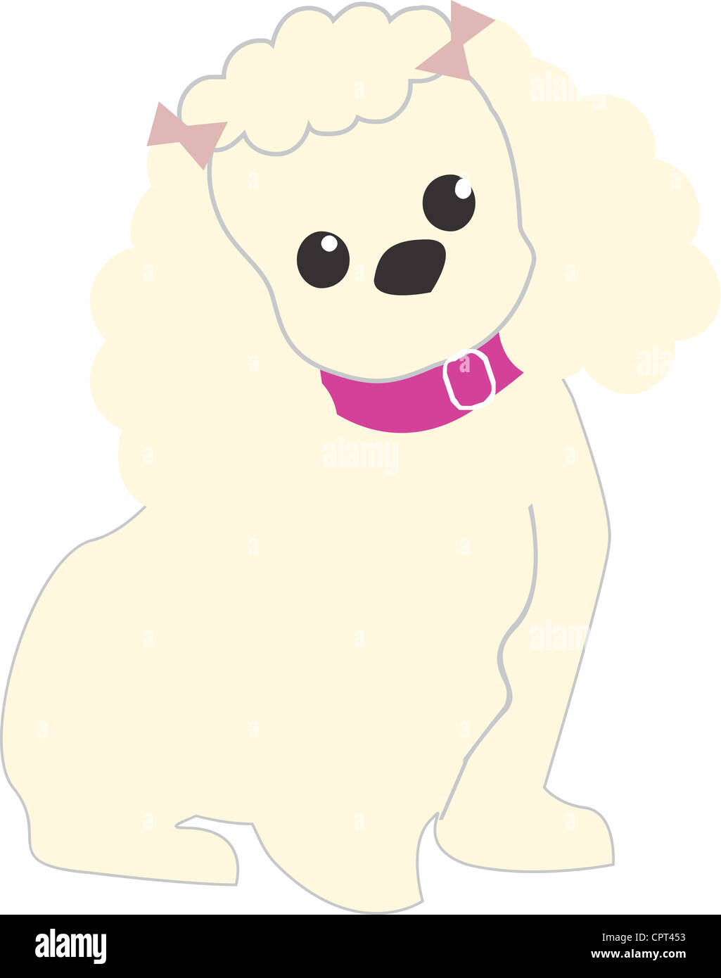 Dog grooming façade illustration Banque de photographies et d’images à ...