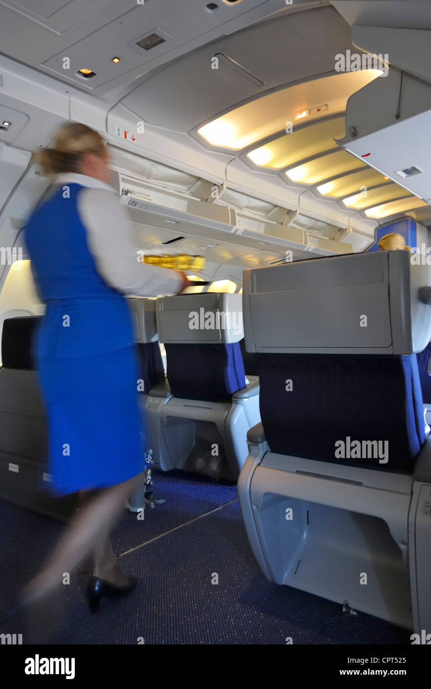 Boeing 747 interior klm Banque de photographies et d’images à haute ...