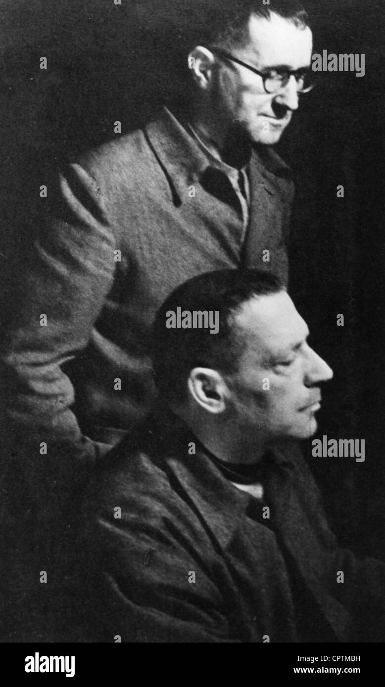 20th century brecht Banque d'images noir et blanc - Alamy