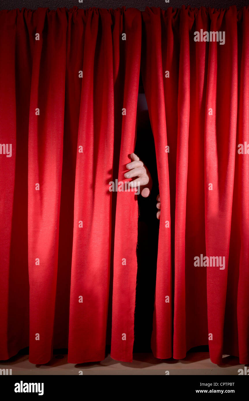écran de cinéma rideaux Banque de photographies et d’images à haute ...