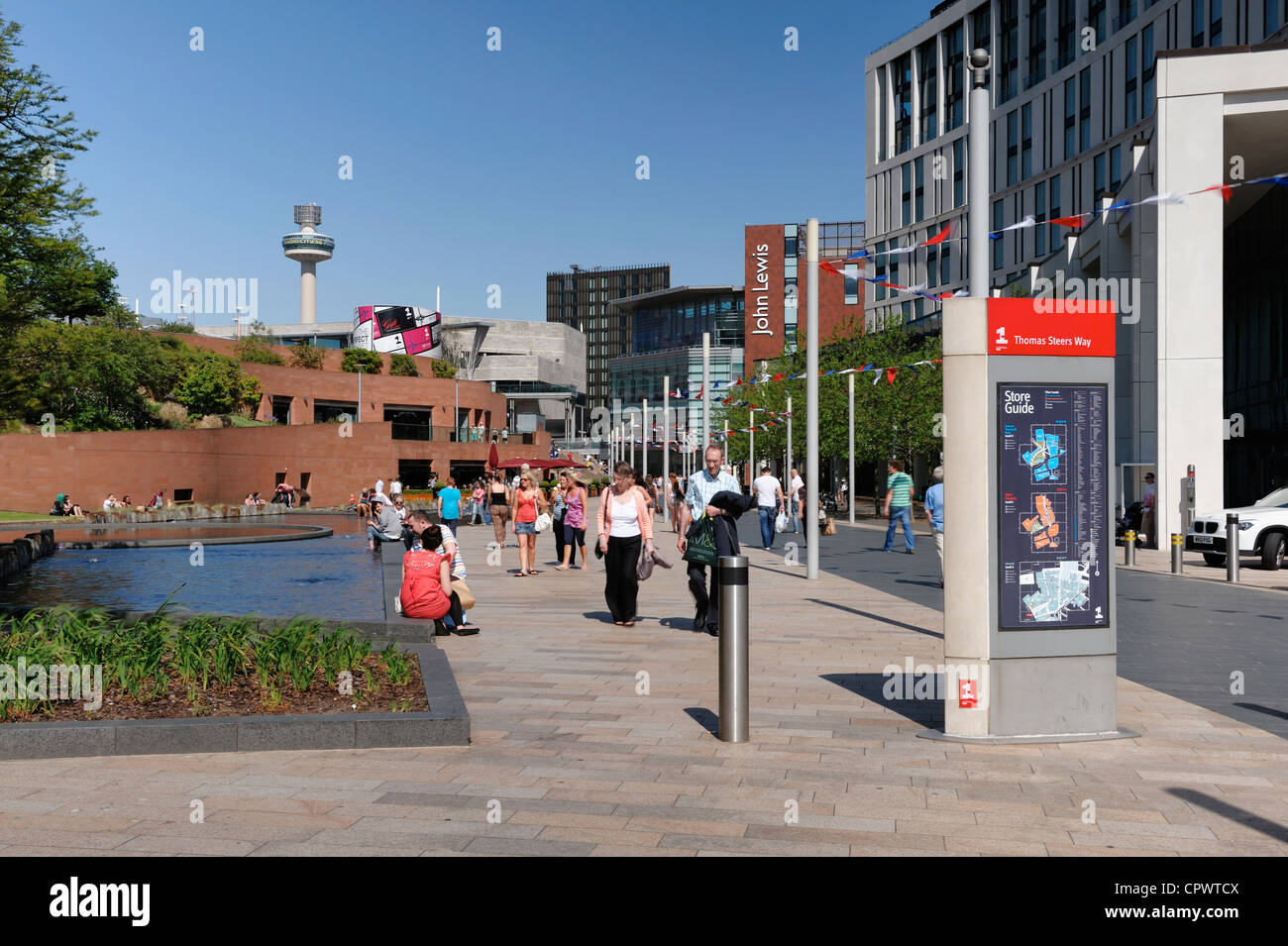 Les magasins liverpool one Banque de photographies et d’images à haute ...