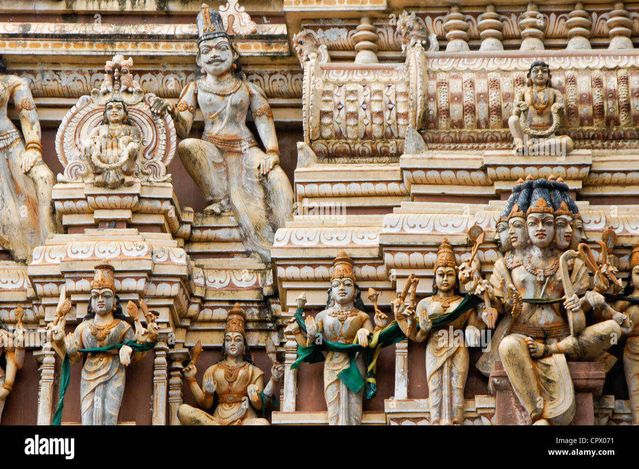 Sculptures de temple hindou Banque de photographies et d’images à haute ...