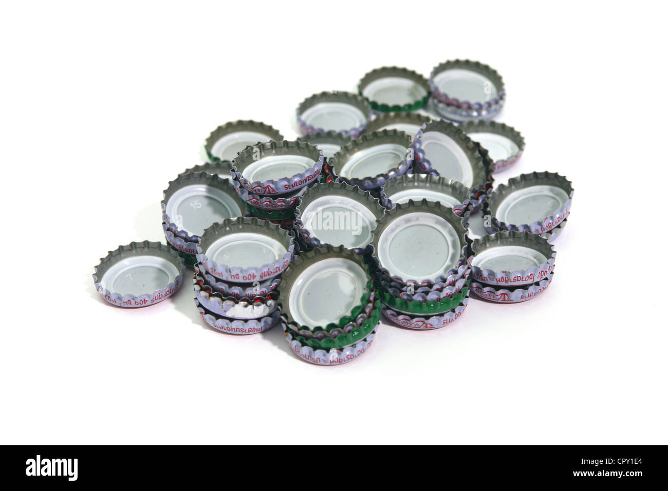 Bouchons de bouteilles Banque d'images détourées - Alamy