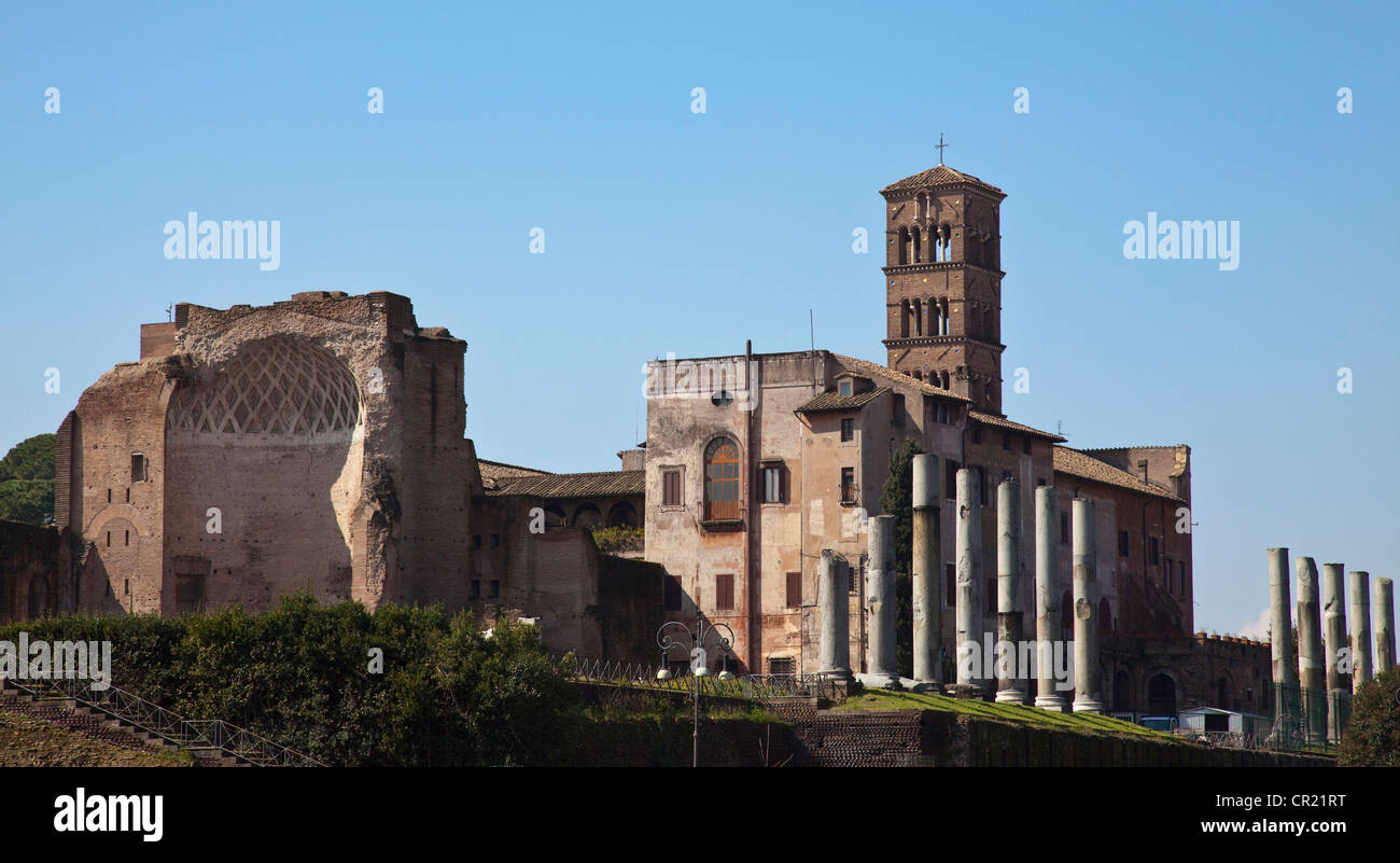 Colonne pilier ruines antiques de rome Banque de photographies et d ...