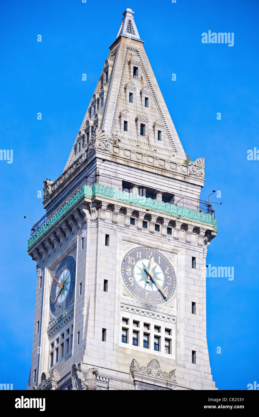 Custom house clock tower Banque de photographies et d’images à haute ...