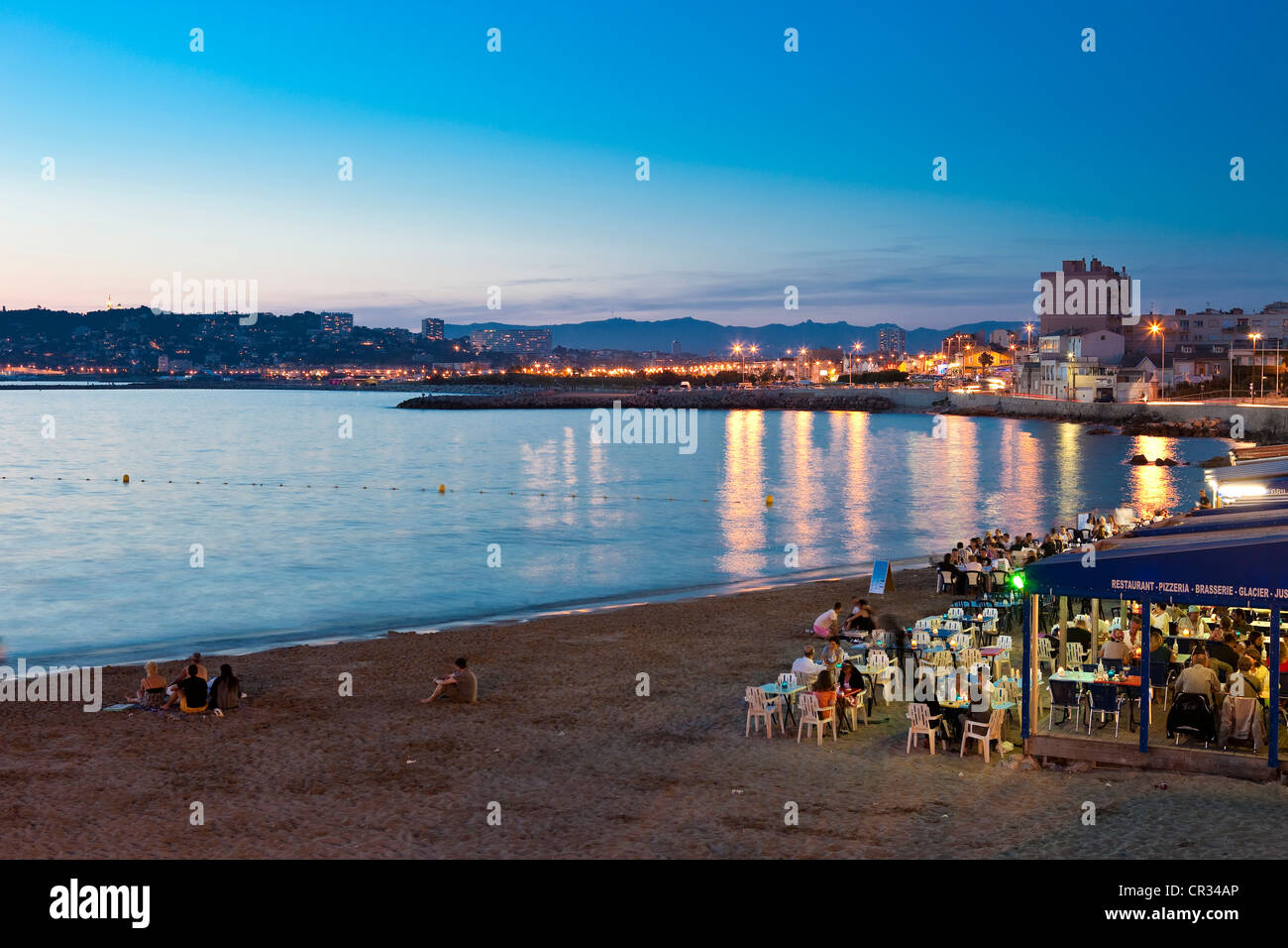 Plage pointe rouge marseille Banque de photographies et d’images à ...