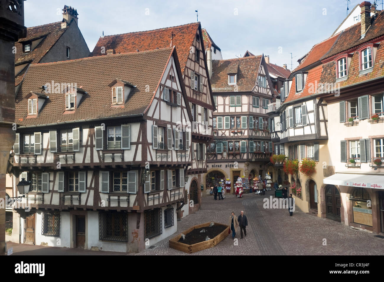 Maisons Colombages De La Vieille Ville De Colmar Alsace France maisons-colombages-de-la-vieille-ville-de-colmar-alsace-france