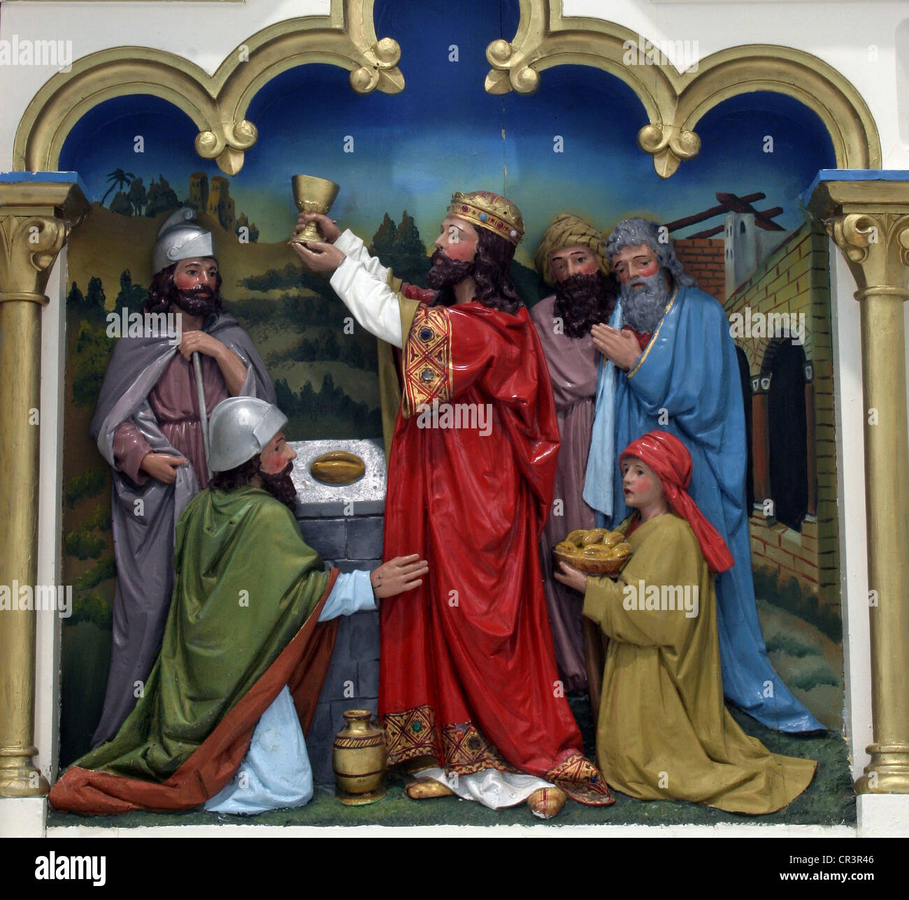 Abraham and melchizedek Banque de photographies et d’images à haute ...