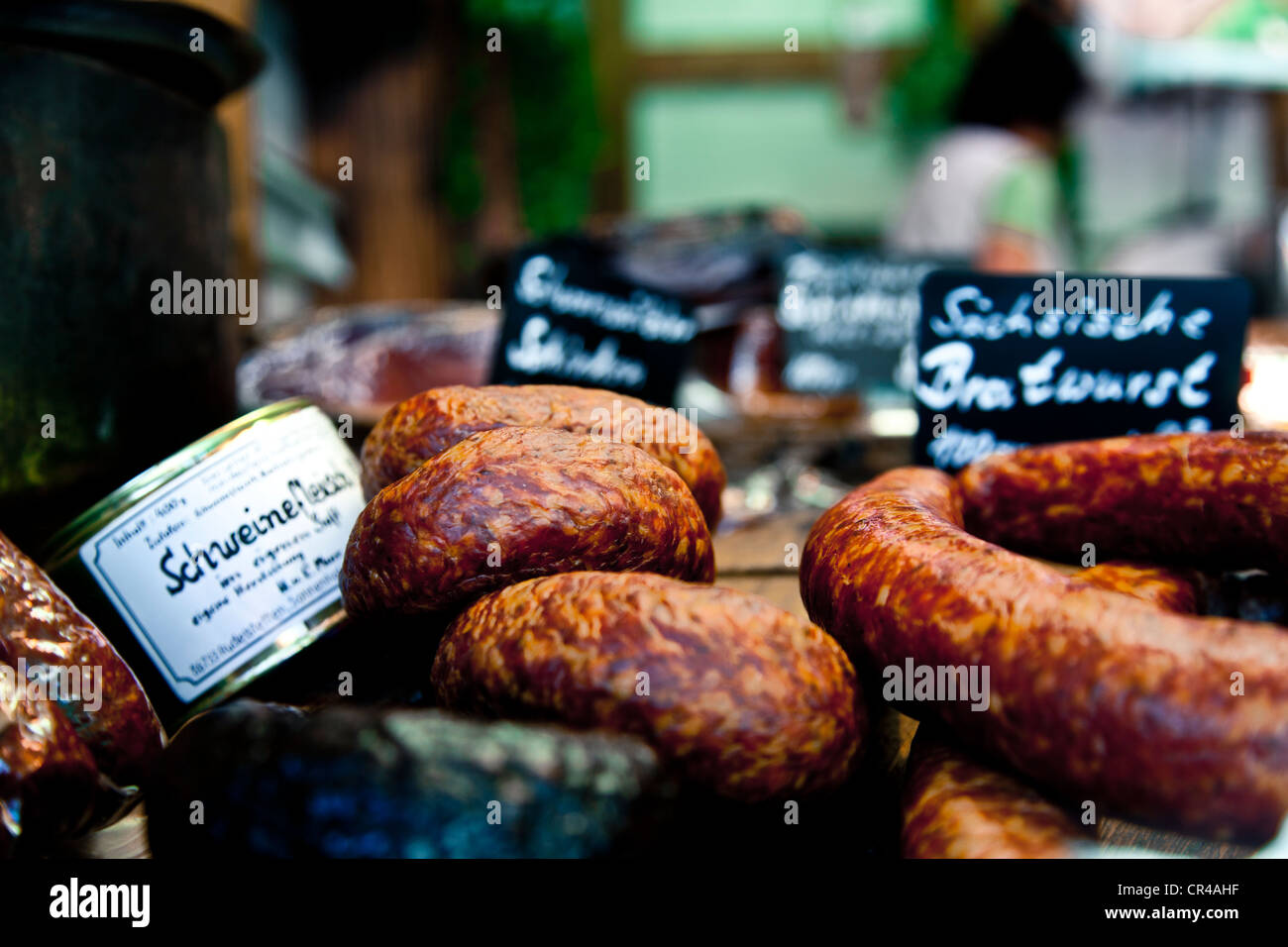 German sausages Banque de photographies et d’images à haute résolution - Alamy