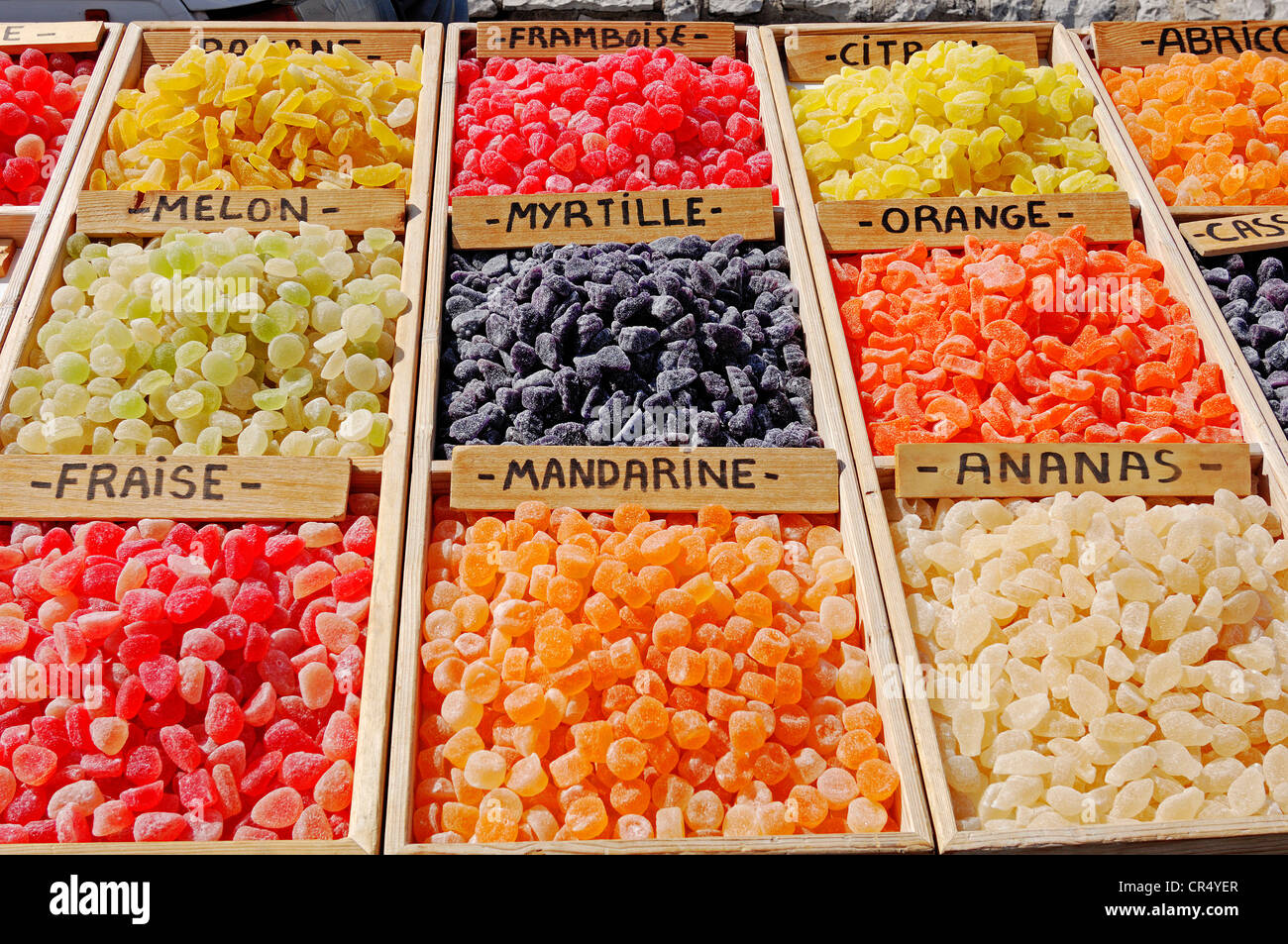 Types de bonbons Banque de photographies et d’images à haute résolution ...