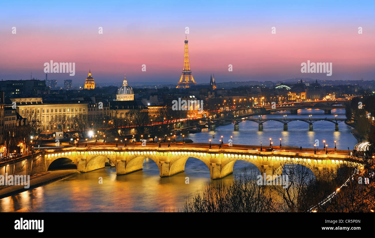 France, Paris, les rives de la Seine au Patrimoine Mondial de l'UNESCO ...