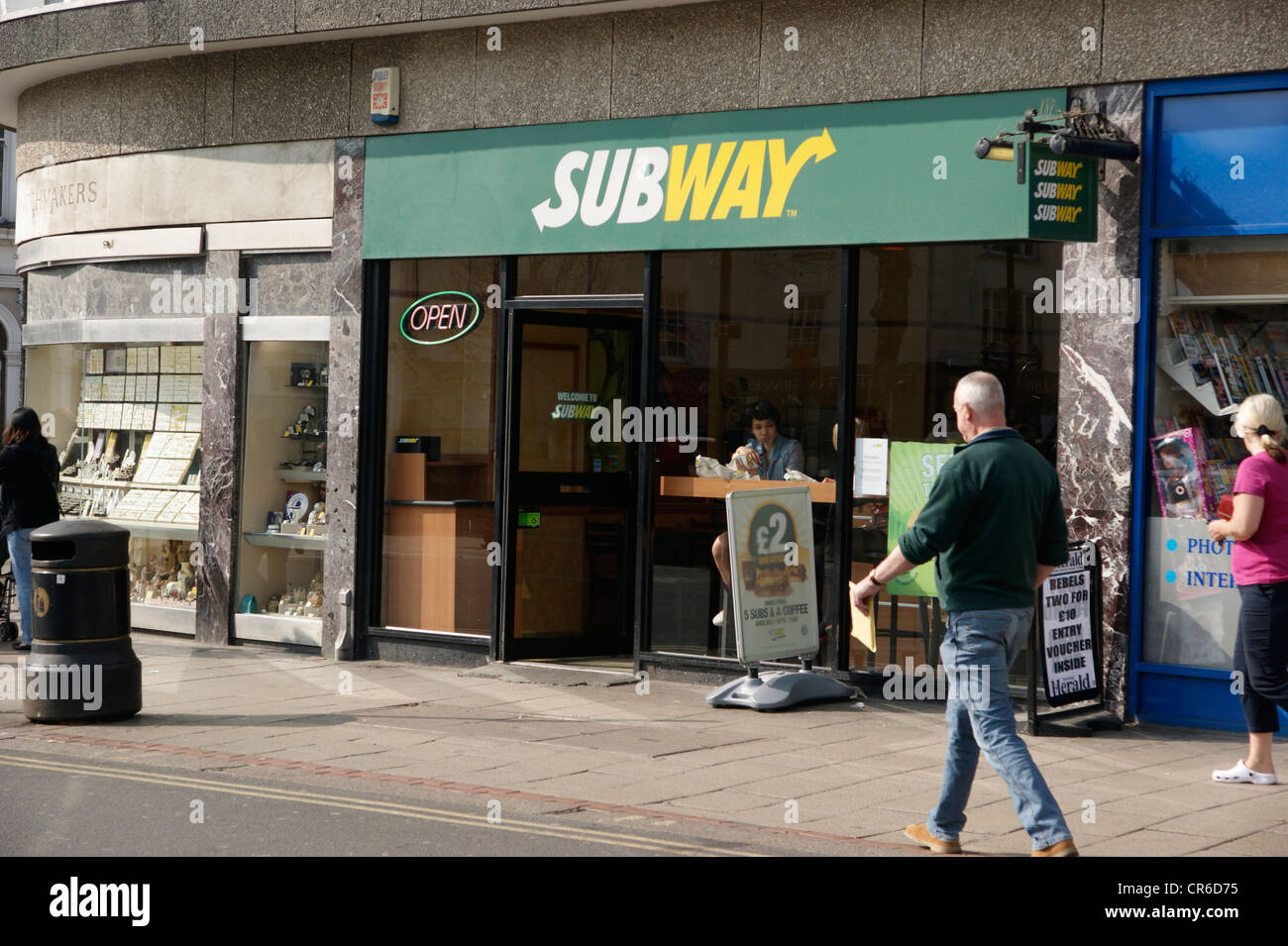 Subway restaurant Banque de photographies et d’images à haute ...