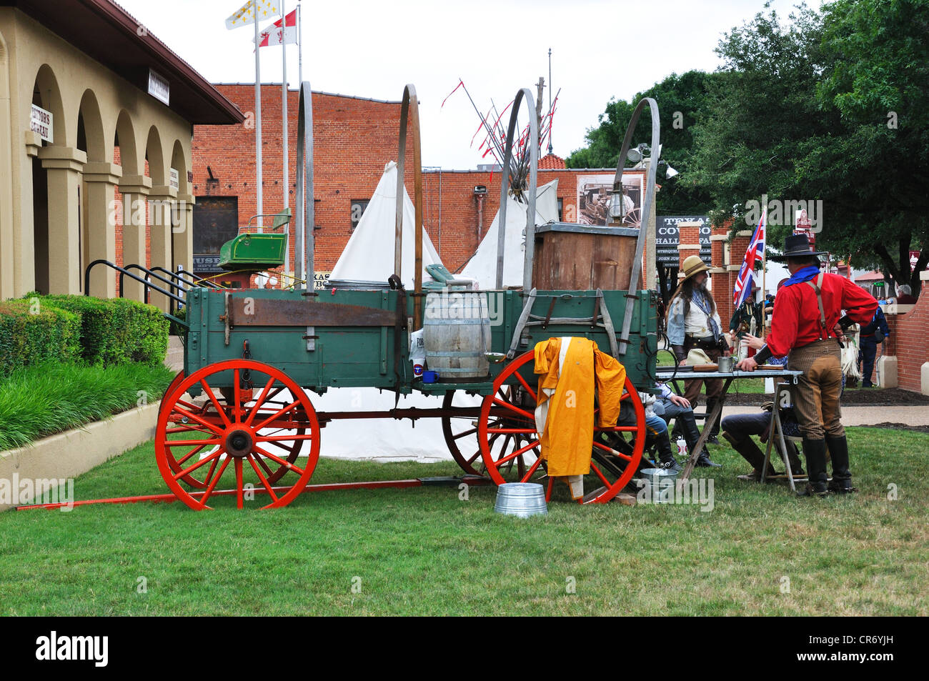 Old west cowboy reenactment frontier Banque de photographies et d ...