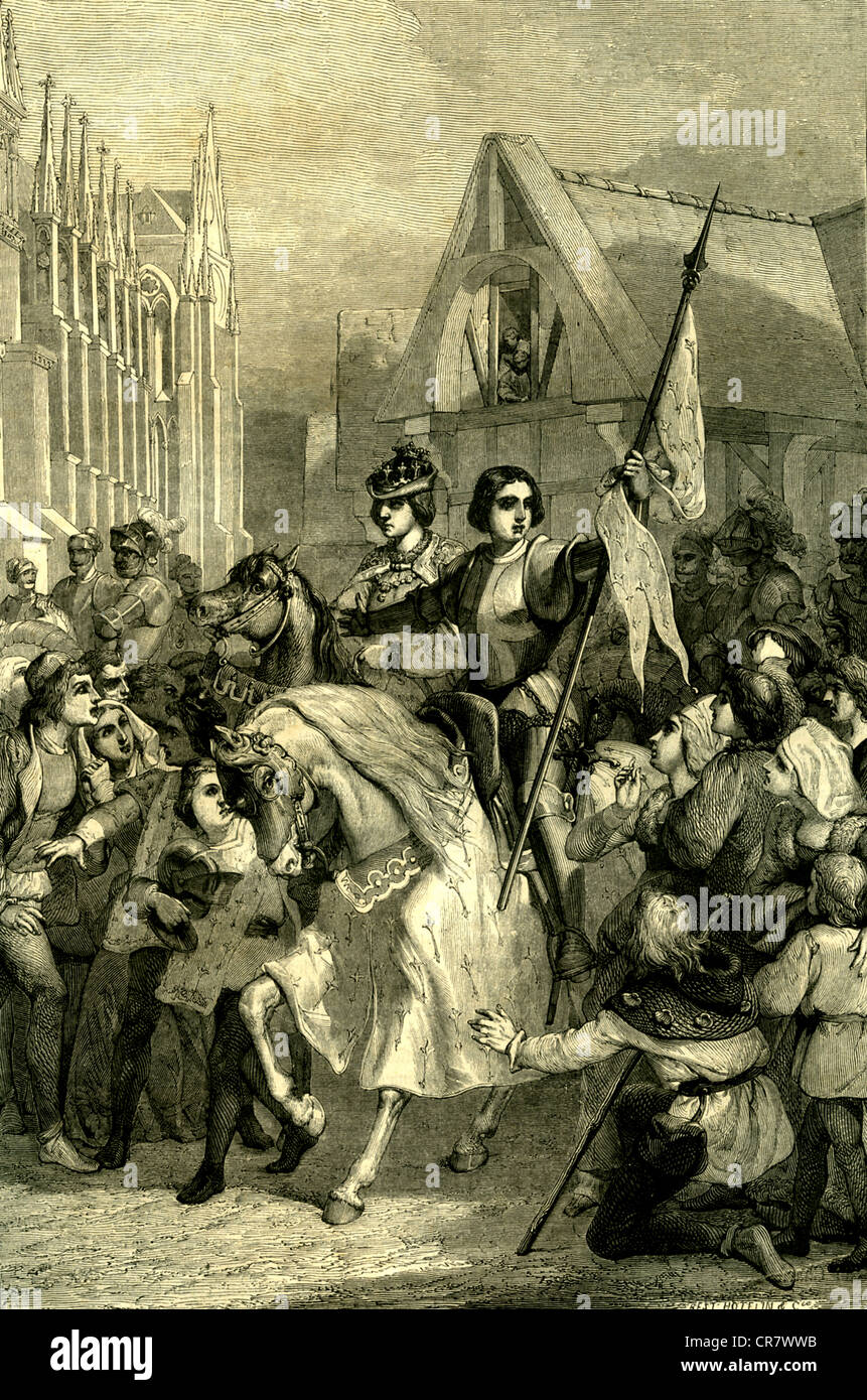 Jeanne d'arc illustration Banque de photographies et d’images à haute ...