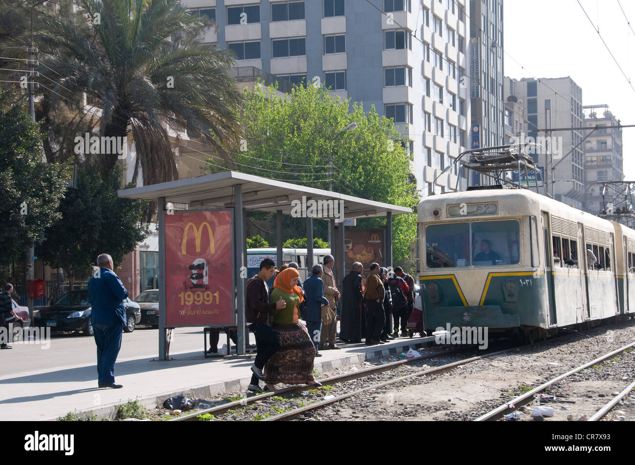 Cairo tram Banque de photographies et d’images à haute résolution - Alamy