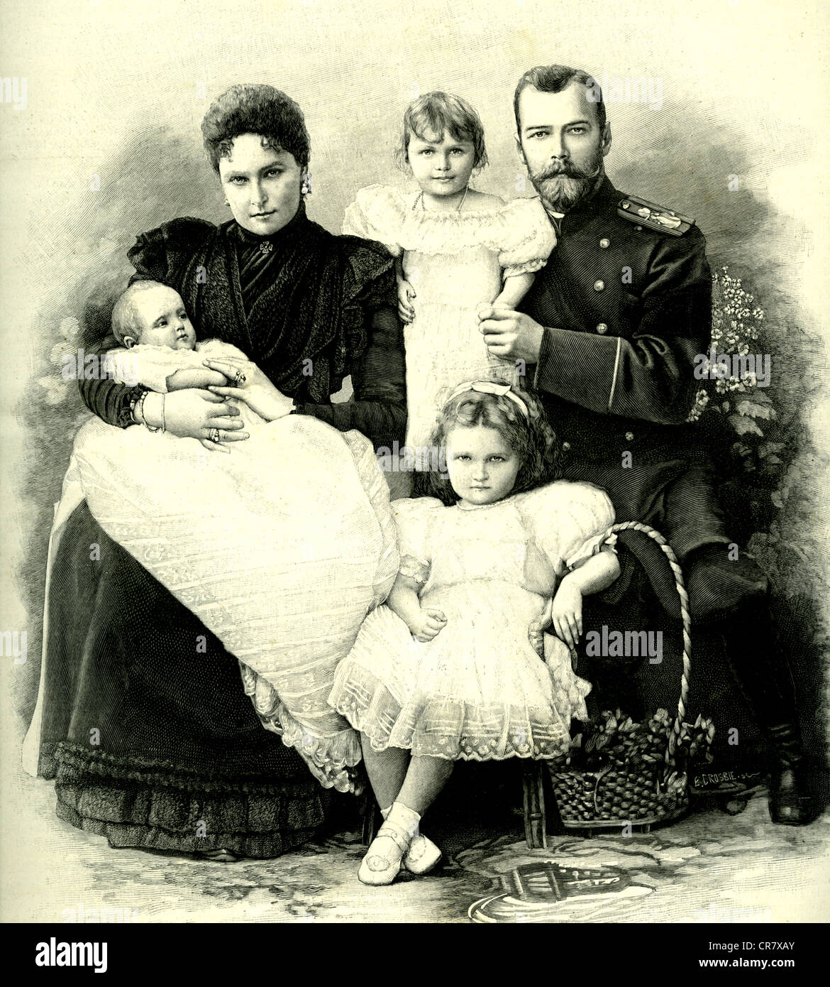 Tsar nicholas ii of russia Banque de photographies et d’images à haute ...