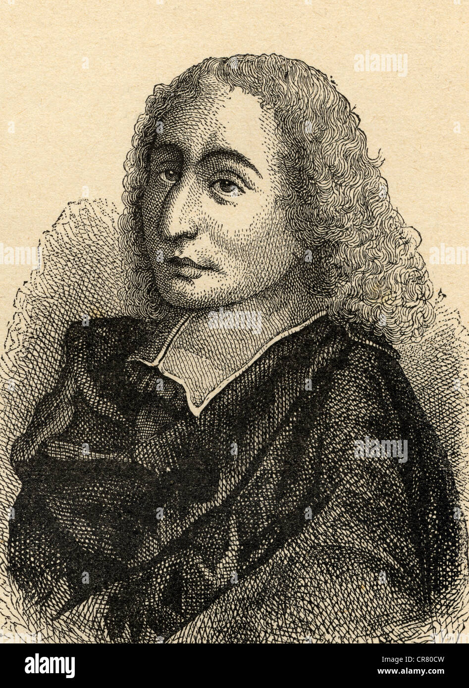 Portrait de blaise pascal Banque d'image et photos - Alamy