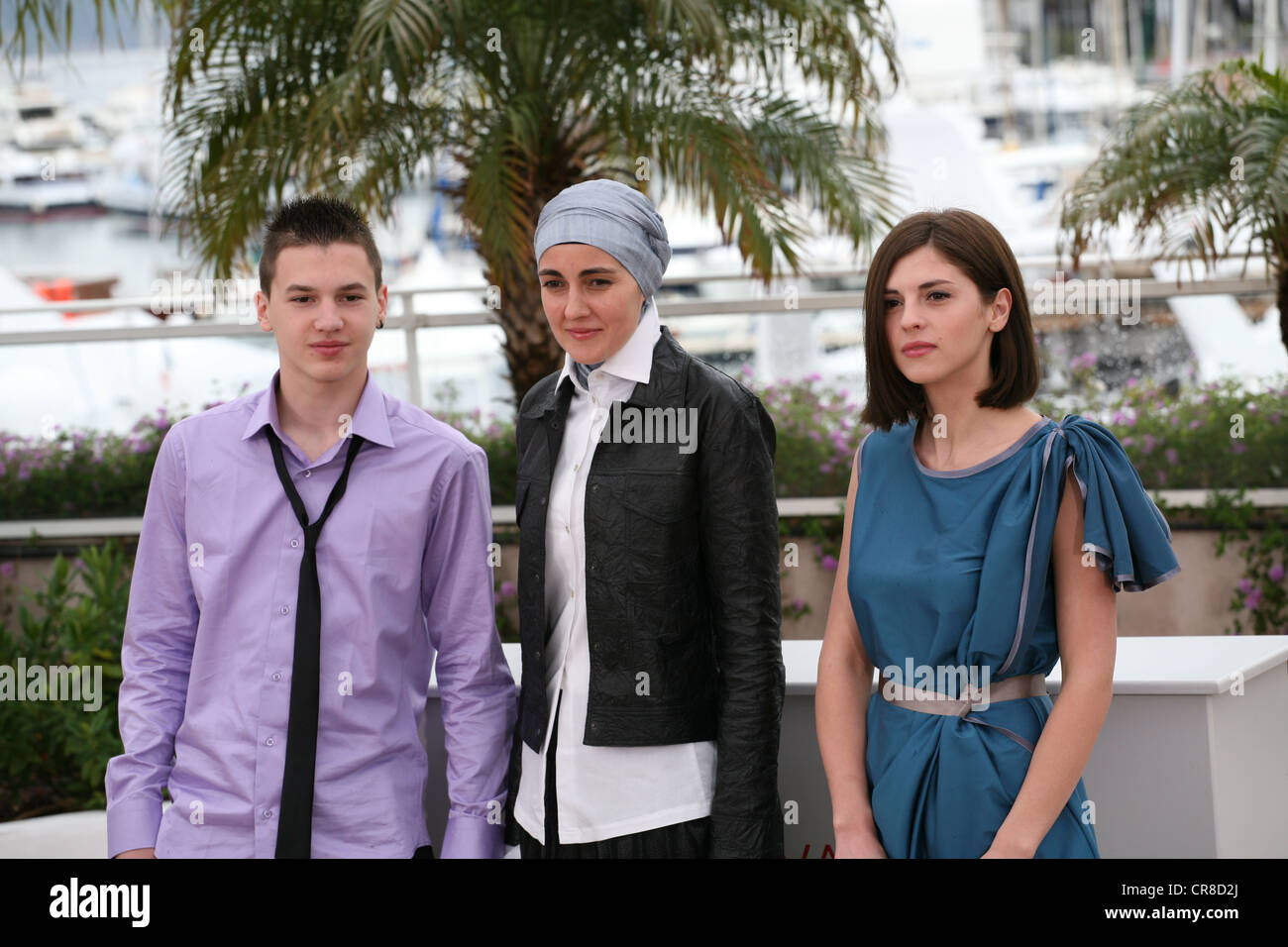 Ismir Gagula acteur, directeur Aida Begic, actrice Marija Pikic, aux ...